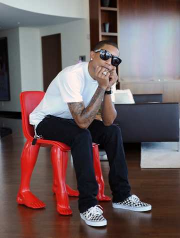 Pharrell Designs Chair and Table