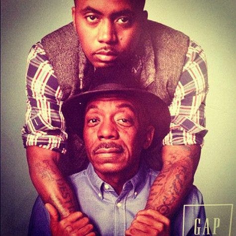 Nas and Father Star in Gap Holiday Campaign