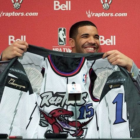 Drake Hosts 'Drake Night' at Toronto Raptors Game