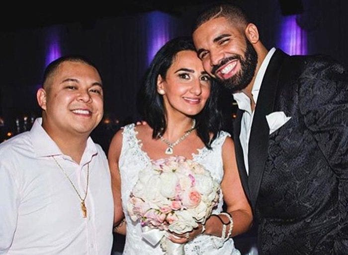 Drake Debuts New Song at His Barber's Wedding