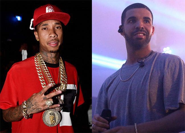 Kanye West Helps Tyga and Drake Squash Beef