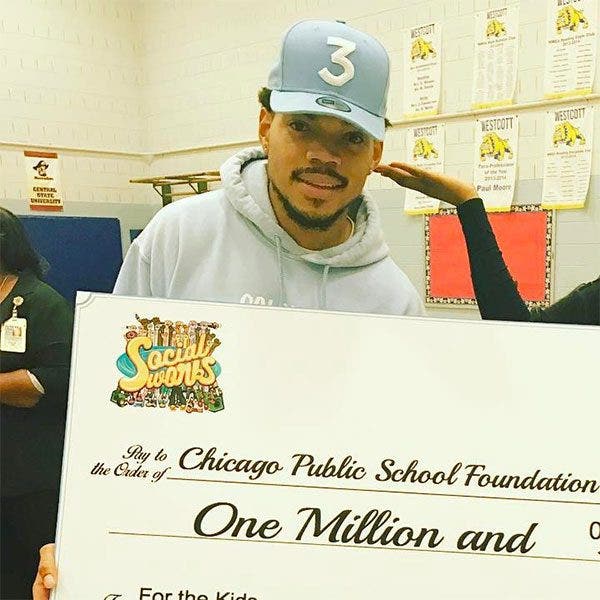 Chance the Rapper Donates $1 Million to Chicago Public Schools