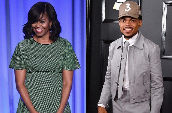 Michelle Obama Praises Chance the Rapper for $1 Million CPS Donation