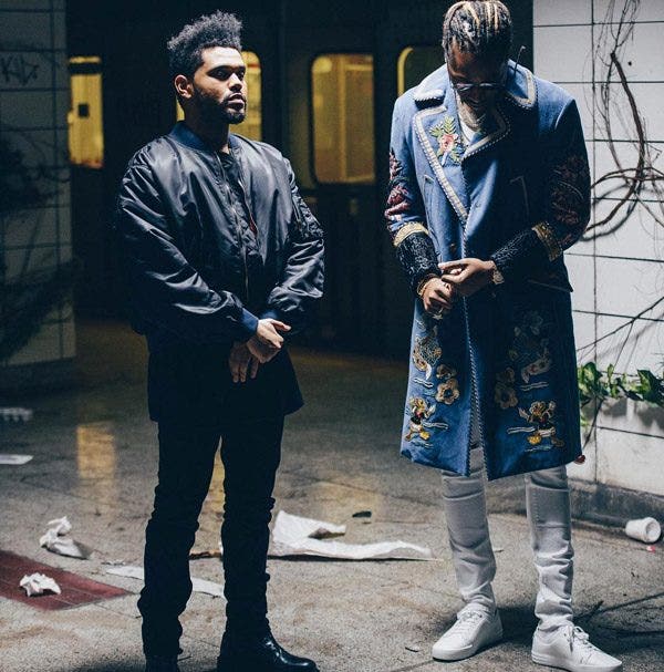Future & The Weeknd Shoot 'Comin Out Strong' Video