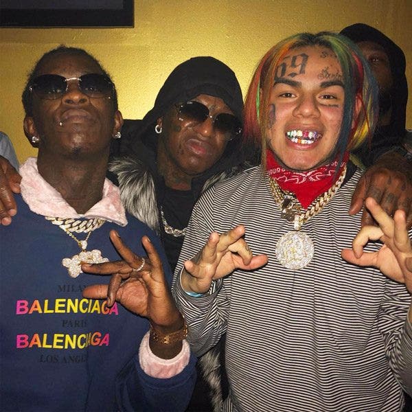 6ix9ine Claims He Signed $15 Million Deal with Cash Money