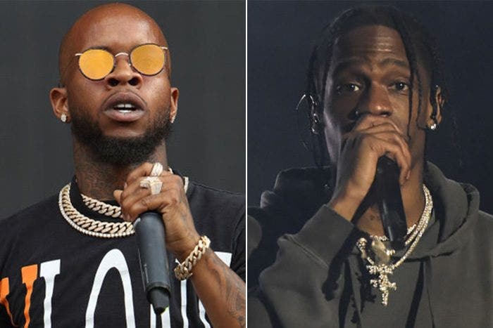 Tory Lanez and Travis Scott Altercation Caught on Video