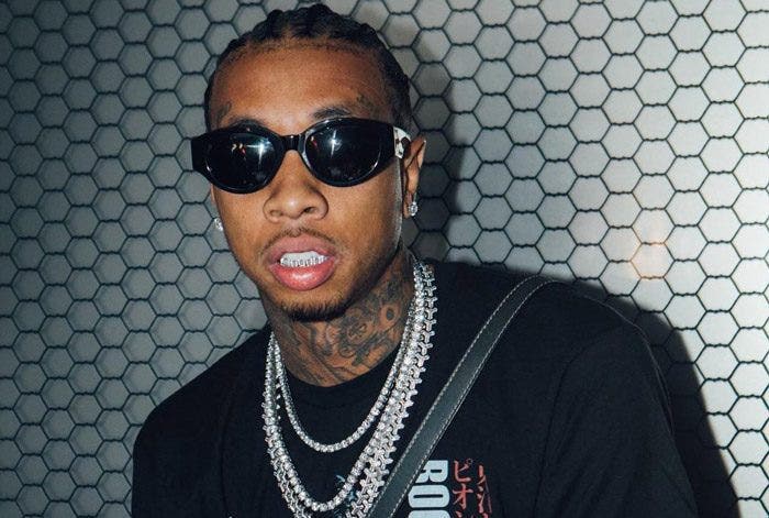 Tyga Stunts in Maybach and Bugatti Amid Rent Scandal