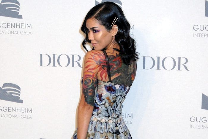 Jhené Aiko Covers Up Big Sean Tattoo