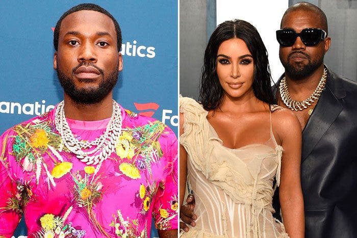 Meek Mill Responds to Kanye West's Claim That Kim Kardashian Cheated with Him