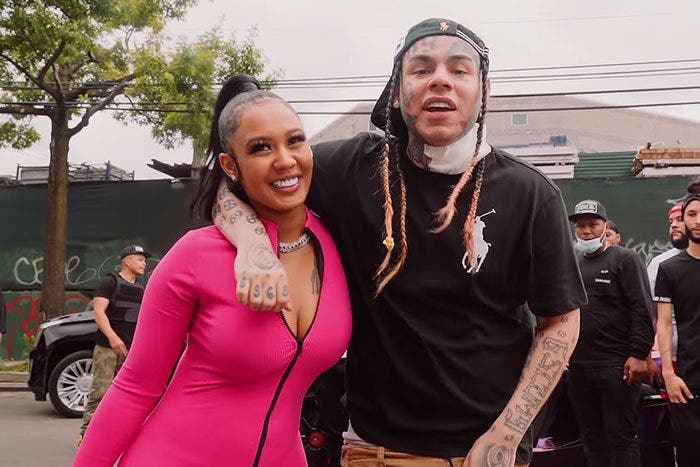 6ix9ine's Girlfriend Jade Says She's Pregnant