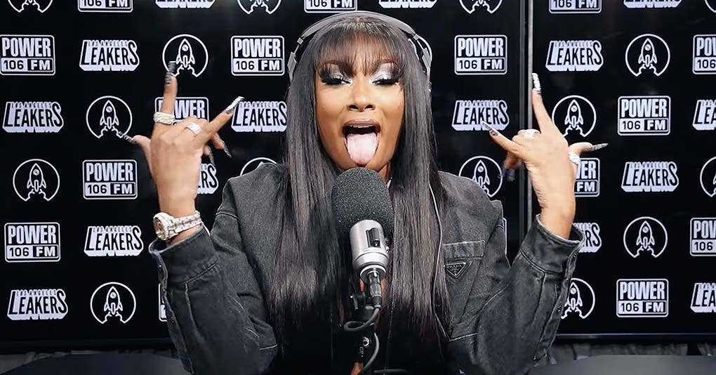 Megan Thee Stallion Spits Flames During L.A. Leakers Freestyle - Rap-Up