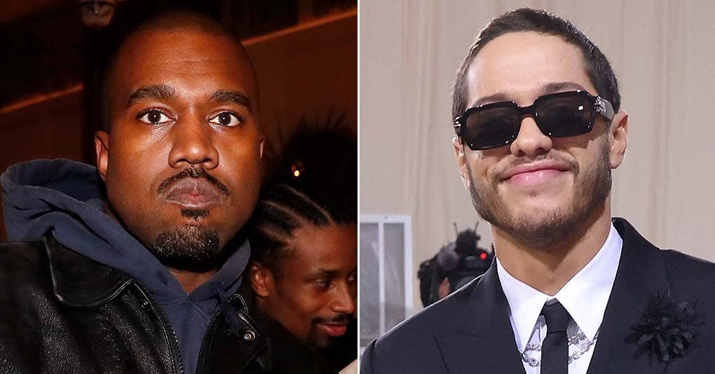 Kanye West Asks Pete Davidson How He's Doing in the 'Trauma Unit' - Rap-Up