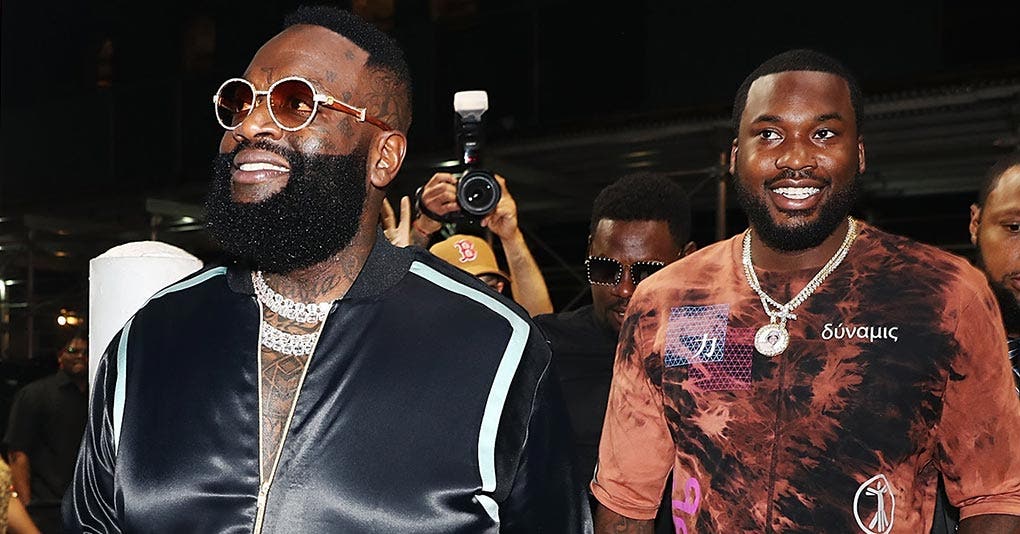 Meek Mill and Rick Ross Squash Beef, Reunite On Stage - Rap-Up