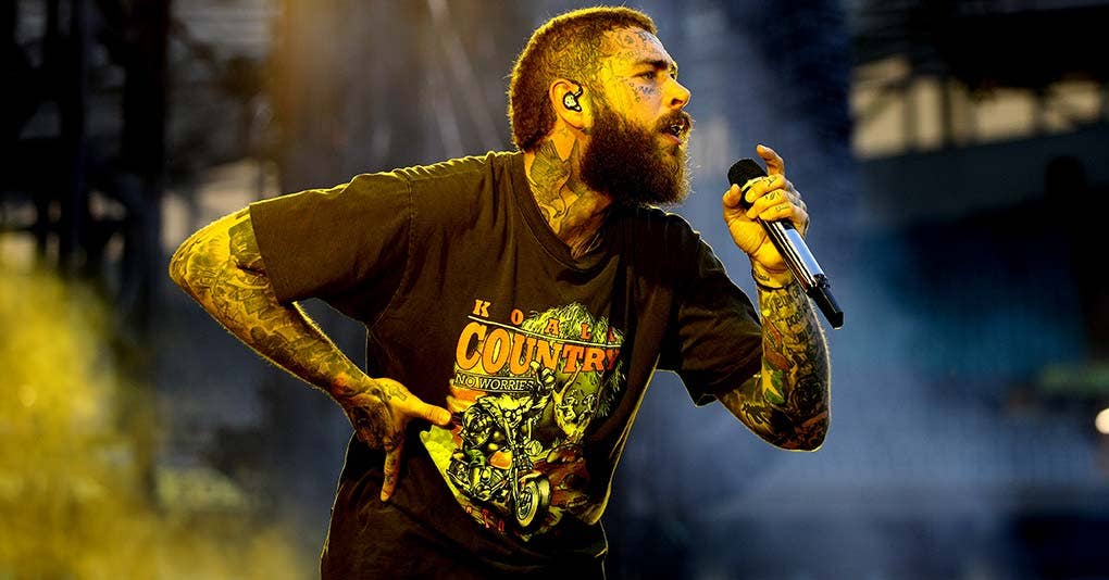 Post Malone Says He's Not on Drugs, Explains Weight Loss - Rap-Up