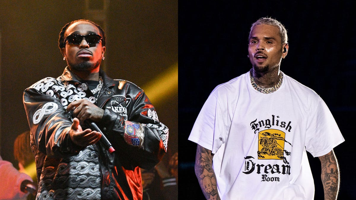 Quavo Fires Back At Chris Brown On "Over H**s & B**ches"