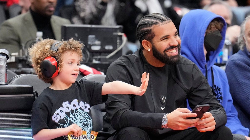 Drake Attends Adonis' Soccer Game In An Unusually Stylish Outfit