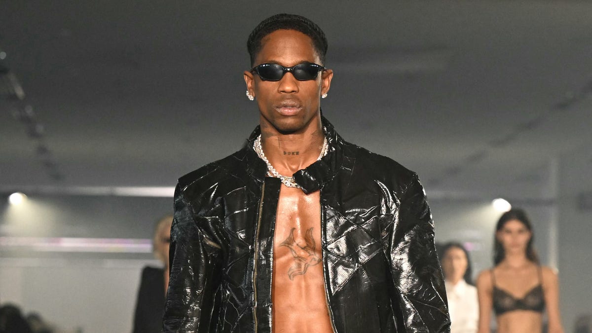 Travis Scott Walks The Runway For VETEMENTS’ SS25 Show